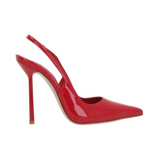Le Silla Femme, Chaussures, Rouge, Taille: 36 EU Escarpins Slingback Vernis Rouge Talons Aiguilles