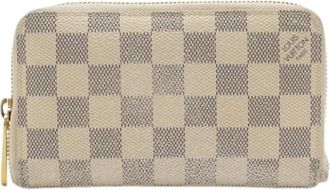 Louis Vuitton unisex, Pre-owned, Beige, Taille: ONE Size Portefeuille en plastique Pre-owned