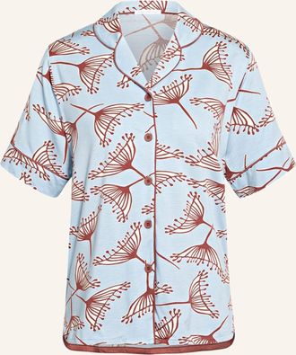 Mey Mey Schlafshirt Serie Amalie blau