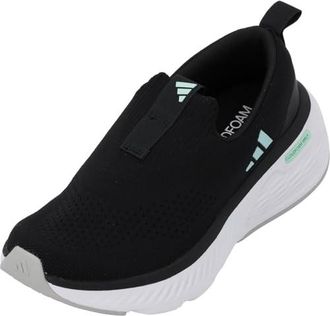 adidas Femme Cloudfoam GO Lounger Shoes Chaussures, Core Black/Semi Flash Aqua/Cloud White, 40 2/3 EU
