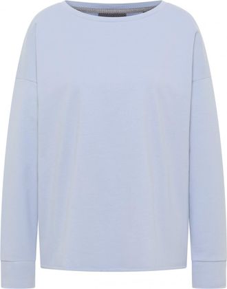 Elbsand Riane Damen Sweatshirt, Rundhalsausschnitt, leicht kastige Schnittform