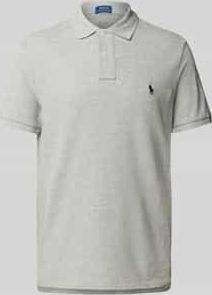 Polo Ralph Lauren Slim Fit Poloshirt mit Label-Stitching