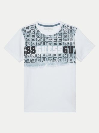 Guess T-Shirt L5RI23 K8HM4 Weiß Regular Fit