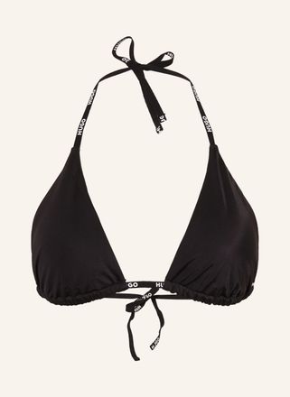 HUGO BOSS Hugo Triangel-Bikini-Top Pure schwarz