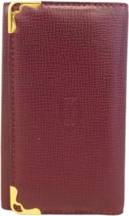 Cartier unisex, Pre-owned, Rouge, Taille: ONE Size Porte-cl&eacute;s Pre-owned