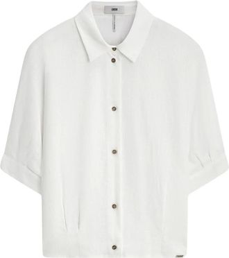 Cinque Cinque, Femme, Blouses et Chemises, Blanc, Taille: 36 FR Chemises