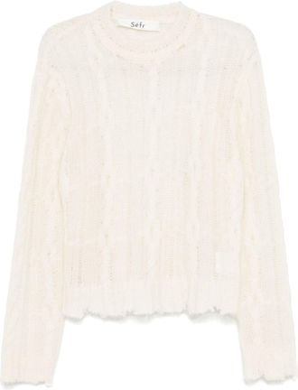 Séfr Solange Pullover - Weiß