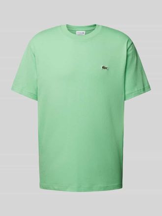 Lacoste T-Shirt mit Label-Patch