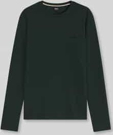 HUGO BOSS Regular Fit Langarmshirt aus Baumwoll-Mix