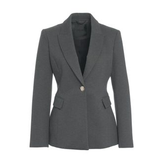 Liu Jo Femme, Vestes, Gris, Taille: 44 FR Blazer Classique Grigio Aw25