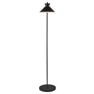 Nordlux Stehlampe schwarz Nordlux Dial E27 mit Fu&szlig;trittschalter