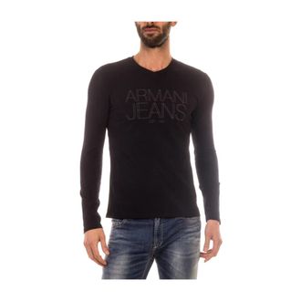Armani Jeans 6X6T116J0Aznero - - Tops - Herren - Schwarzk - L