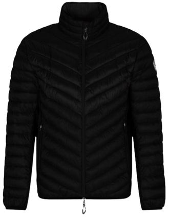 Emporio Armani Steppjacke f&uuml;r Herren, Schwarz, Stehkragen, Rei&szlig;verschluss, sportliches Design, Schwarz, Large