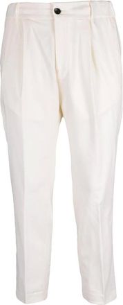 Michael Coal Homme, Pantalons, Blanc, Taille: W38 Classico Cropped Pantalons