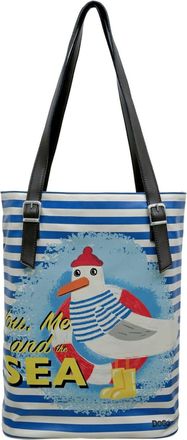 Dogo Umh&auml;ngetasche DOGO Umh&auml;ngetasche Tall Bag - You, Me and the Sea