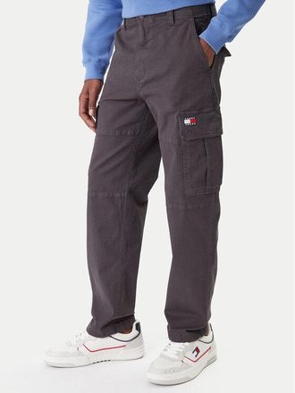 Tommy Jeans Stoffhose Sonny DM0DM22651 Grau Slim Fit