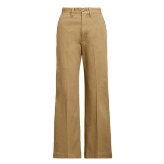 Polo Ralph Lauren Elegante Hose - - Trousers - Damen - Beige - M