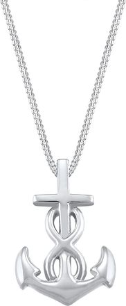 Elli Halskette Damen Anker Infinity Kreuz in 925 Sterling Silber