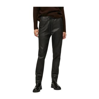 Pepe Jeans London Lederhosen - - Trousers - Damen - Schwarzk - W28