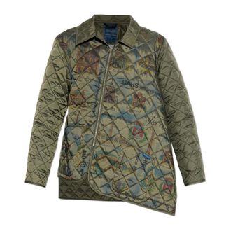 Comme Des Gar&ccedil;ons Homme, Vestes, Vert, Taille: M Quilted Jacket