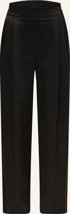 Marc Cain Marlenehose Wedi Aus Satin schwarz
