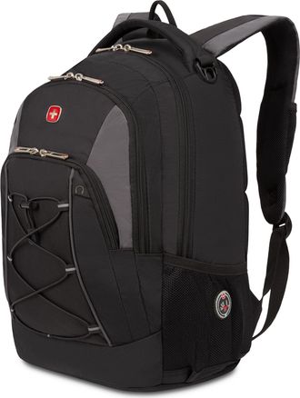 Swiss Gear SwissGear 1186 Travel Gear Leichter Bungee-Rucksack, Schwarz/grau (Schwarz) - WE 11862415