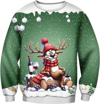 Generic Pull à col rond pour homme, sweat-shirt à capuche américain pour homme, hiver plus velours épais, chaud et résistant au froid, sweat-shirt lourd, manc