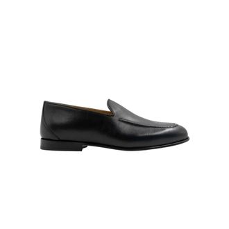 Kiton Leder Loafer - - Shoes - Herren - Schwarzk - 43 EU