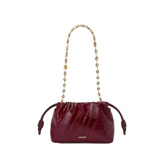 Loewe Mini Flamenco purse en cuir de myxine