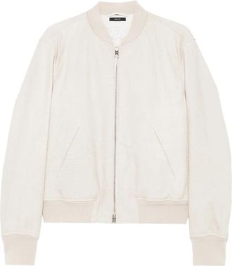 Tom Ford Crocodile-embossed Bomber Jacket