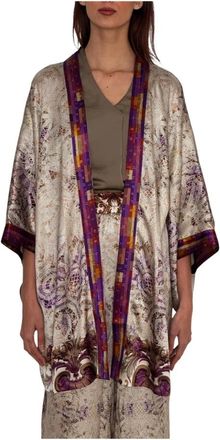 Pierre-Louis Mascia Femme, Blouses et Chemises, Multicolore, Taille: ONE Size Kimono in seta
