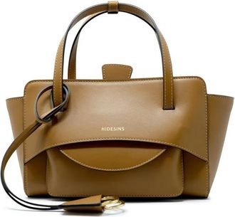 Hidesins Shopper & Totes - Fl13tr23404 Flap S Caramel Leather Handbag - Gr. unisize - in Braun - f&uuml;r Damen