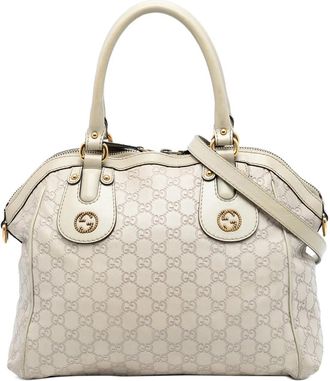 Gucci Hobo Bags - Medium Guccissima Scarlett Satchel - Gr. unisize - in Braun - f&uuml;r Damen