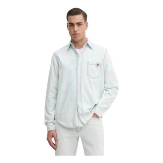 Bally Homme, Chemises, Bleu, Taille: S Chemise en jean