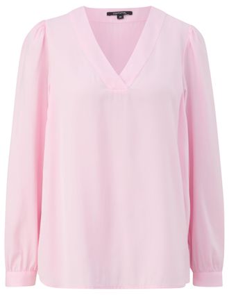 Comma Damen 2142827 Bluse, 4102 pink, 34