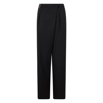 PESERICO Hosen - - Trousers - Damen - Schwarzk - L