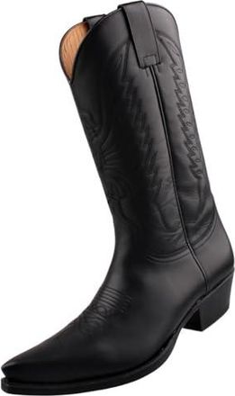 Sendra Bottes de cowboy pour homme, Noir, 43 EU