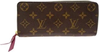 Louis Vuitton unisex, Pre-owned, Brun, Taille: ONE Size Portefeuille Vintage en Toile Pre-owned