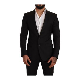 Dolce & Gabbana Martini Suit - Homme - Vestes - Noir - Taille: XS