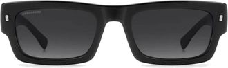 Dsquared2 unisex, Accessoires, Noir, Taille: 55 MM Icon 0027/S 807 Lunettes de soleil