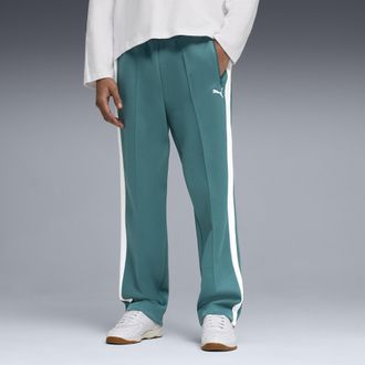 Puma Pantalon de surv&ecirc;tement d&eacute;contract&eacute; T7 ALWAYS ON Homme, V&ecirc;tements, Vert, XXL