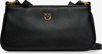 Pinko Mini Half Moon leather crossbody bag - PINKO - gender_Woman