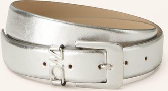 Marc Cain Ledergürtel silber