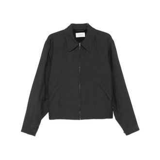 Christophe Lemaire Homme, Vestes, Noir, Taille: M Blouson Court