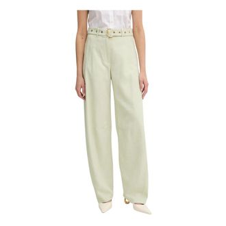 Pinko Lexy Weite Hose - - Trousers - Damen - Gr&uuml;n - L
