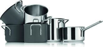 Eva Solo EVA-TRIO | Stielkasserolle 1,3l 16cm Edelstahl | Pfannenmaterial gut für die tägliche Anwendung geeignet | Stainless Steel | Edelstahl