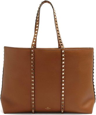 Valentino Garavani Rockstud Tote Bag - Braun