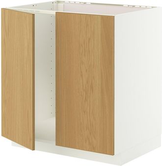 IKEA METOD Unterschrank f&uuml;r Sp&uuml;le + 2 T&uuml;ren