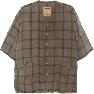 Uma Wang UMA Wang, Homme, Chemises, Gris, Taille: M Short Sleeve Chemises