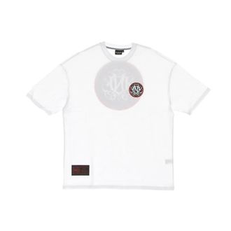 Dolly Noire Homme, Tops, Blanc, Taille: XL Monogramme Tee Printemps T-shirt Blanc